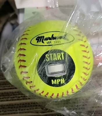 Markwort Speed Sensor Yellow Cover Softball 12-Inch | eBay