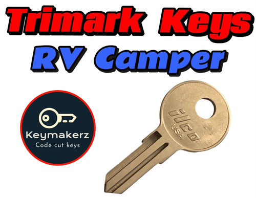 Trimark Camper RV Motorhome Keys Spare Key Cut to Your Code TM700-TM729 ...