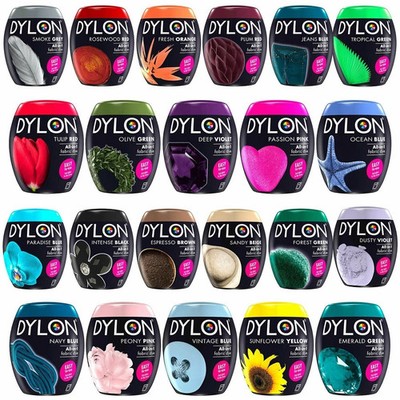 Dylon Washing Machine / Hand Fabric & Clothes Dye Pod 350g Powder | eBay UK