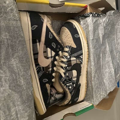 Travis scott SB dunk 100% Authentic Og All, Extra Laces And Box Very ...