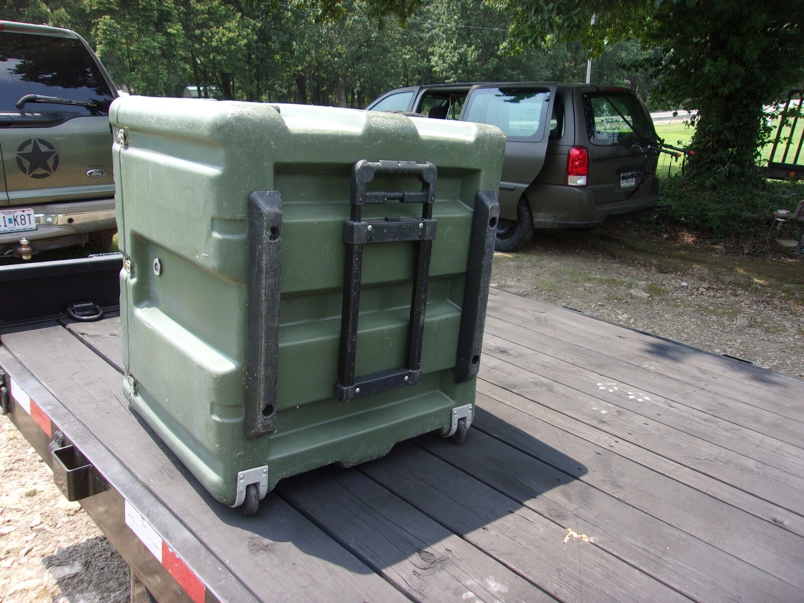 HARDIGG MILITARY STORAGE CONTAINER CASE BOX- 29x26x25 ARMY SURPLUS ...