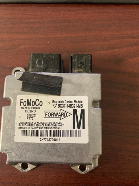 Bc3t-14b321-mb Airbag SRS Restraints Control Module 2012 Ford Super ...