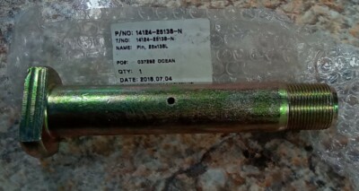 New Genuine OEM KIOTI 14124-25138-N Loader Pivot Pin for KL2610, KL4020 ...