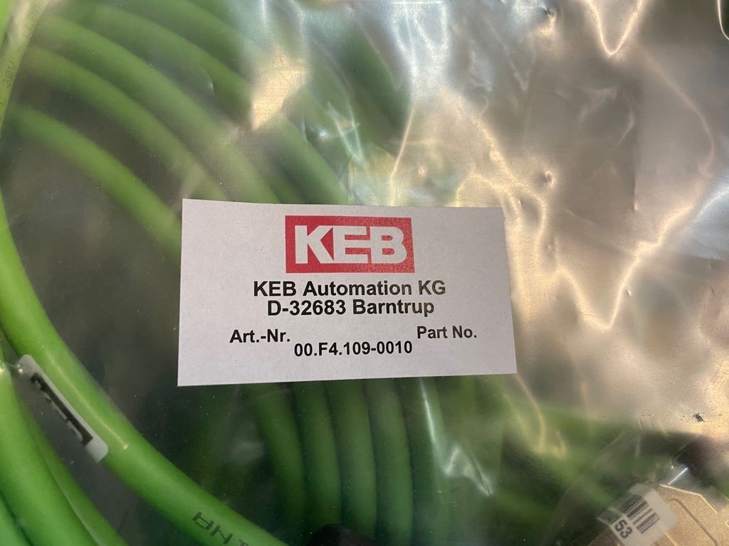 Keb 00.F4.109-0010 Sine/Cosine Sensor Cable 10 m | eBay