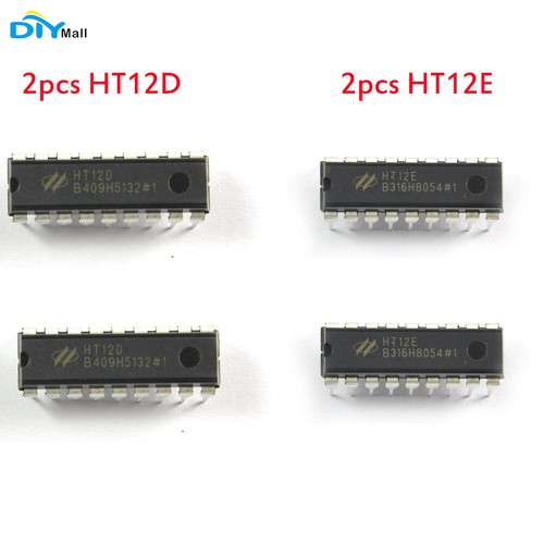 2Pair(4pcs ）Hotek（HT12D+HT12E ) DIP-18 IC Remote Decoder Encoder | eBay