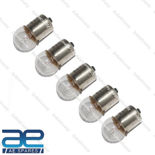 5 x 12v 10w Car Van Side Tail Rear Lights Bulbs Clear Back Ba15s GEc | eBay