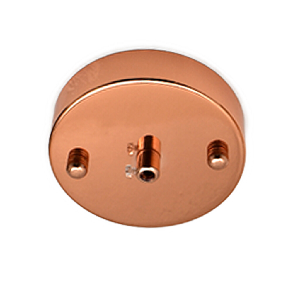Single Point Drop Outlet Metal Ceiling Rose Perfect for Fabric Flex ...