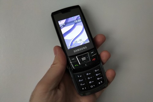 Samsung SGH D880 DuoS Black (Unlocked) Dual SIM Mobile Phone slider ...