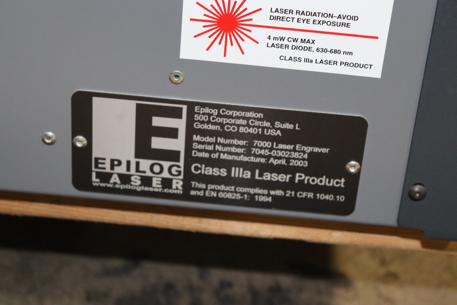 Epilog Legend 24TT Laser Engraving System | eBay