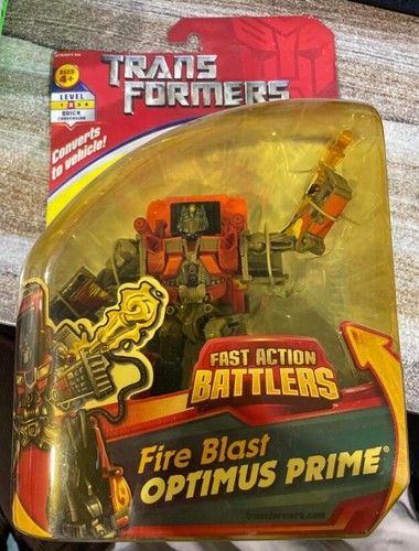 TRANSFORMERS FIREBLAST 2007 Damaged Packaging OPTIMUS PRIME | eBay