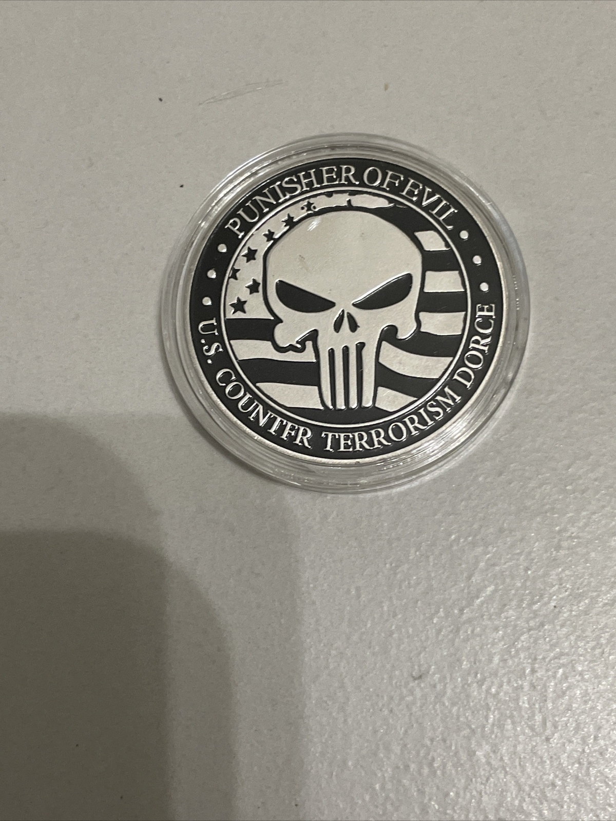 U.S. Counter Terrorism " Punisher Of Evil" Coin | eBay