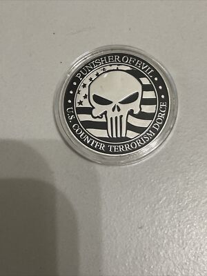 U.S. Counter Terrorism " Punisher Of Evil" Coin | eBay