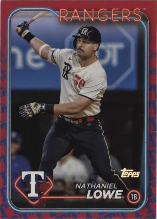 2024 Topps Series 1 - Nate Lowe #174 Team Color Border for sale online ...