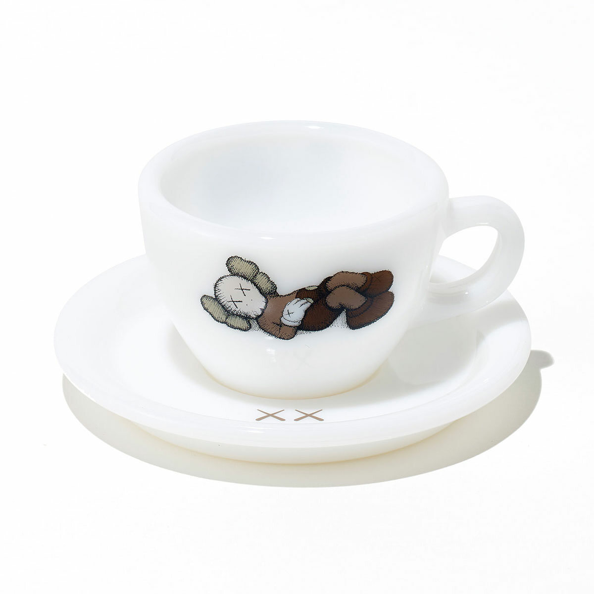 New 2021 KAWS TOKYO FIRST limited Fire-King Cups & Saucre | eBay