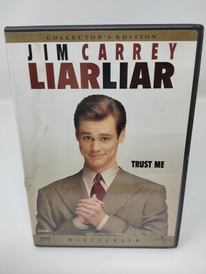 Liar Liar DVD Widescreen 1997 (Jim Carrey, Jennifer Tilly, Cary Elwes ...