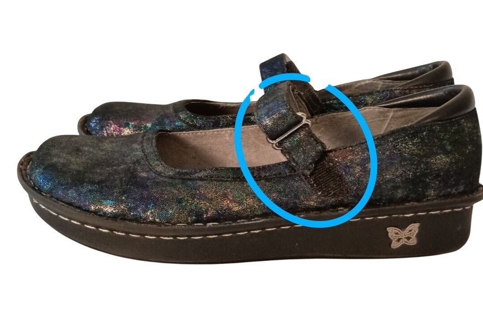 Alegria Belle Class Act Mary Jane Shoes Black Women 40 Comfort $140 | eBay