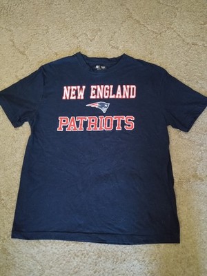 New England Patriots NFL Team Apparel T-Shirt Men's Size Large Blue ...