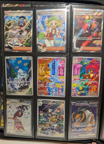 Temporal Forces Art Rare Card Lot. Deerling, Sawsbuck, Excadrill ...