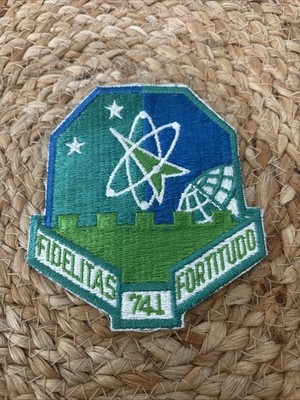 Vtg USAF SMS 741st STRATEGIC MISSILE SQUADRON AFB PATCH Rare ICBM ...