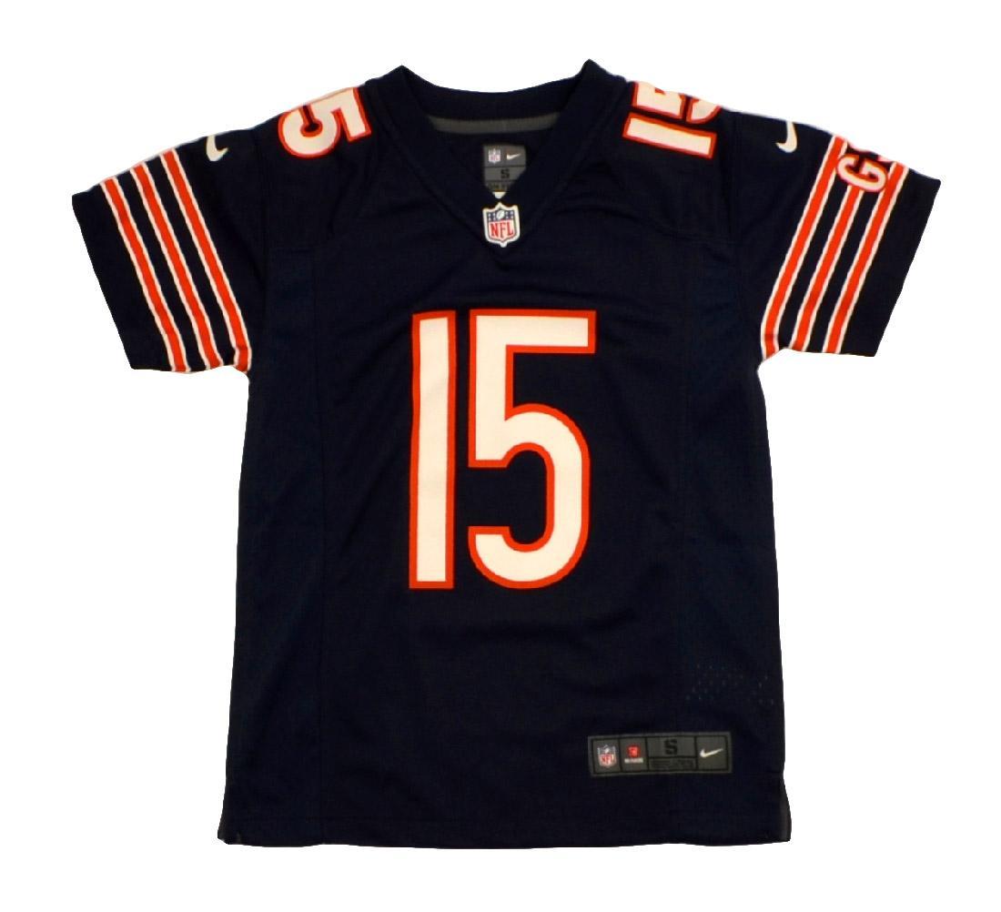 Boys NFL Chicago Bears # 15 Brandon Marshall Official Jersey Size Youth ...