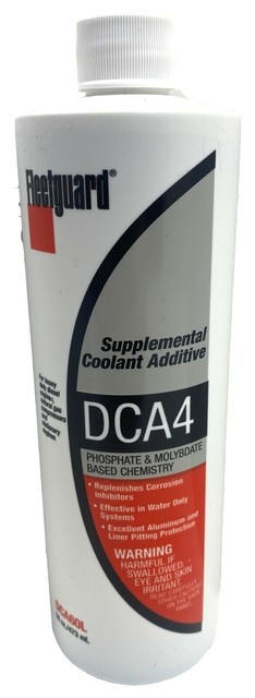 Fleetguard Supplemental Coolant Additive DCA4 16 Oz for sale online | eBay