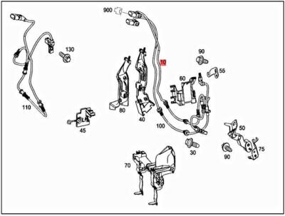Genuine MERCEDES X222 A217 C217 S-CLASS W222 Rpm sensor 2229059705 | eBay