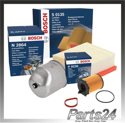 BOSCH SERVICE KIT FOR FORD FIESTA MK7 1.5 1.6 TDCi - Oil, Air, Fuel ...
