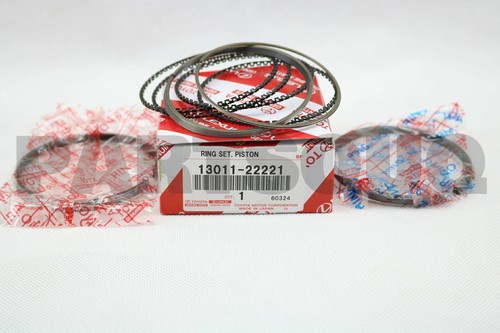 1301122221 Genuine Toyota RING SET, PISTON 13011-22221 | eBay