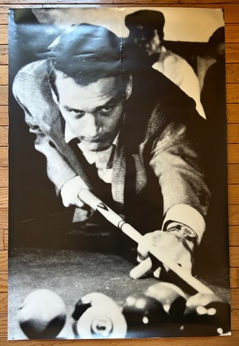 The Hustler Paul Newman Movie Poster Billiards Pool Fast Eddie 24 x 36 ...