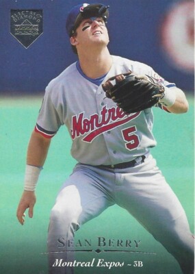 1995 Upper Deck Electric Diamond Silver Sean Berry 76 Expos | eBay