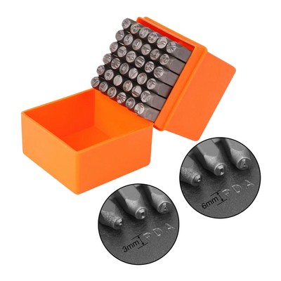Carbon Steel Stamping Punch Tool Set Kit Leather Craft Stamping Tools ...