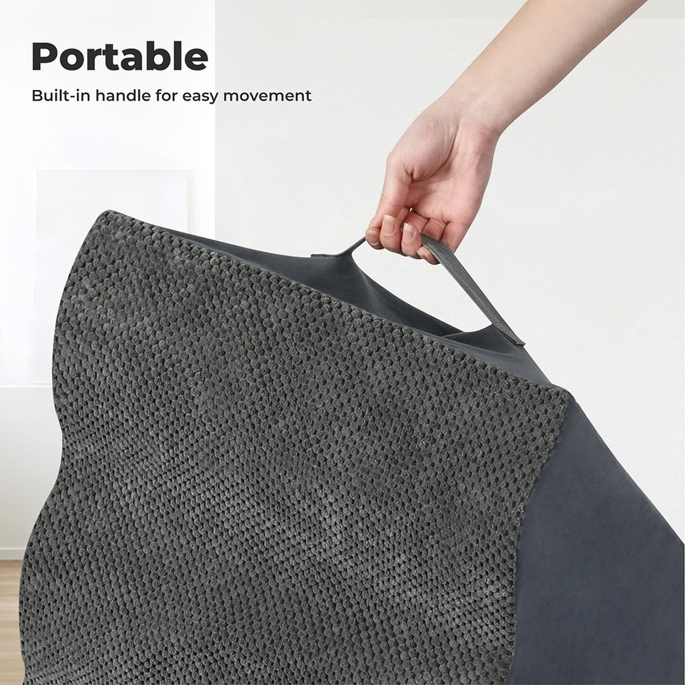 Skylos 2 Step Dog Ramp Pet Stairs for Small Dogs Bed Sofa Foam Non-Slip ...