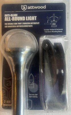 Atwood 360 Degree White All Around Boat Light With Folding Base | eBay