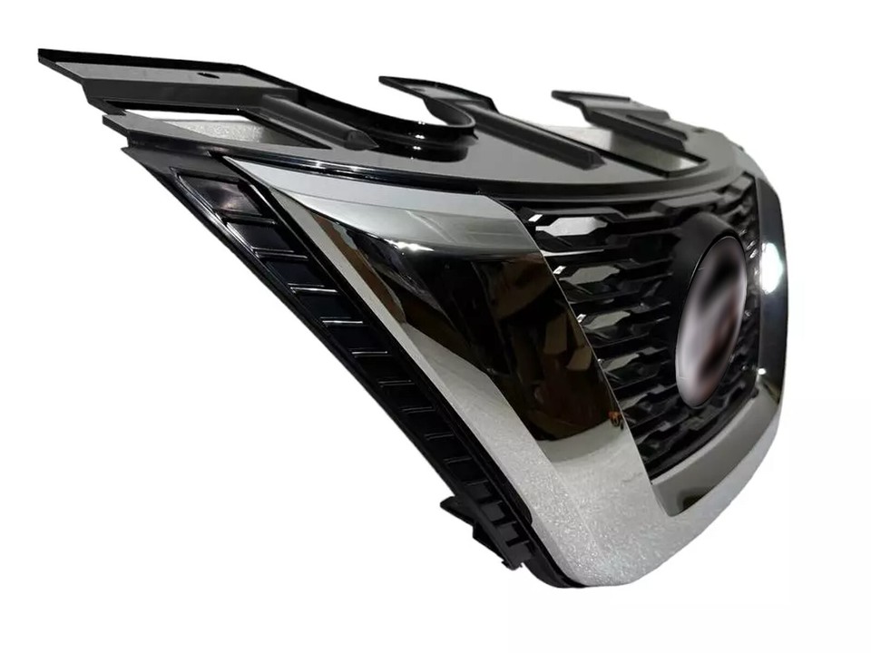 Fits 2017-2020 Nissan Rogue Grille Front Bumper Upper Grille Chrome ...
