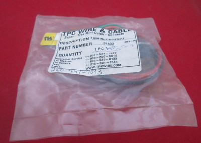 TPC Wire & Cable 5 Wire Male Receptacle 84500 | eBay