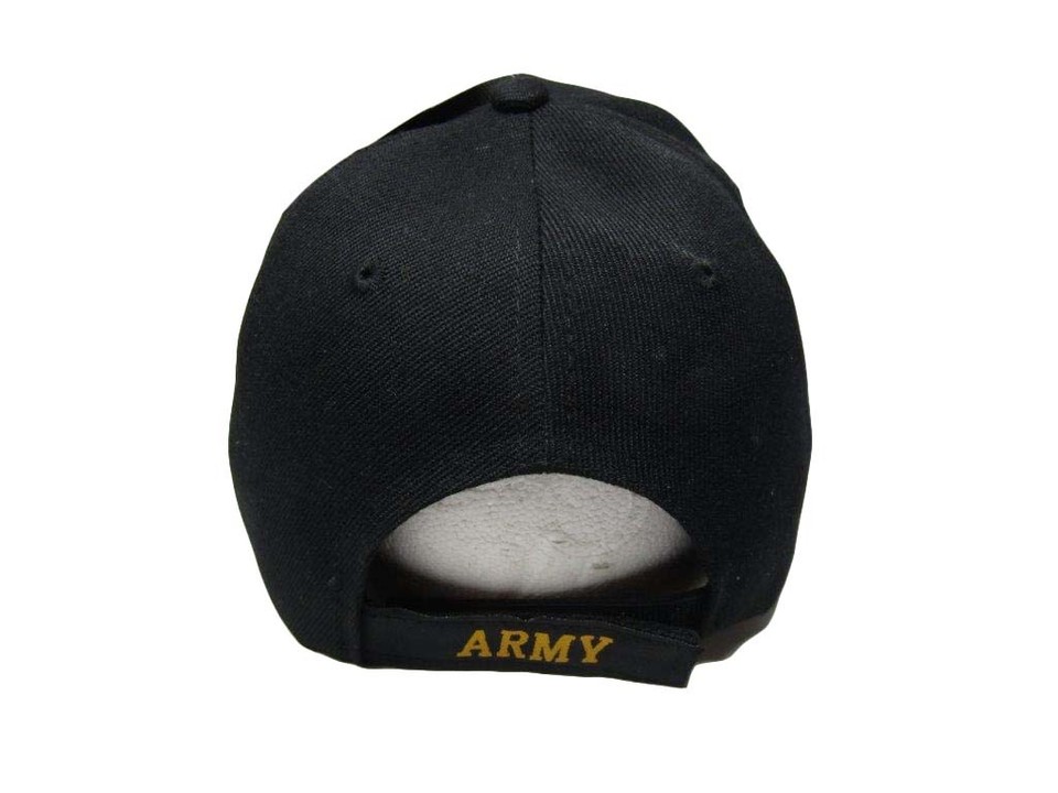 U.S. Army CSM Command Retired Military Black Embroidered Cap Hat ...