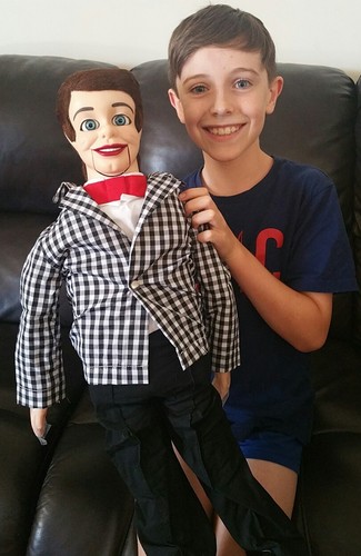 Danny O'day Deluxe Upgrade Ventriloquist Dummy Doll With Moving Eyes ...
