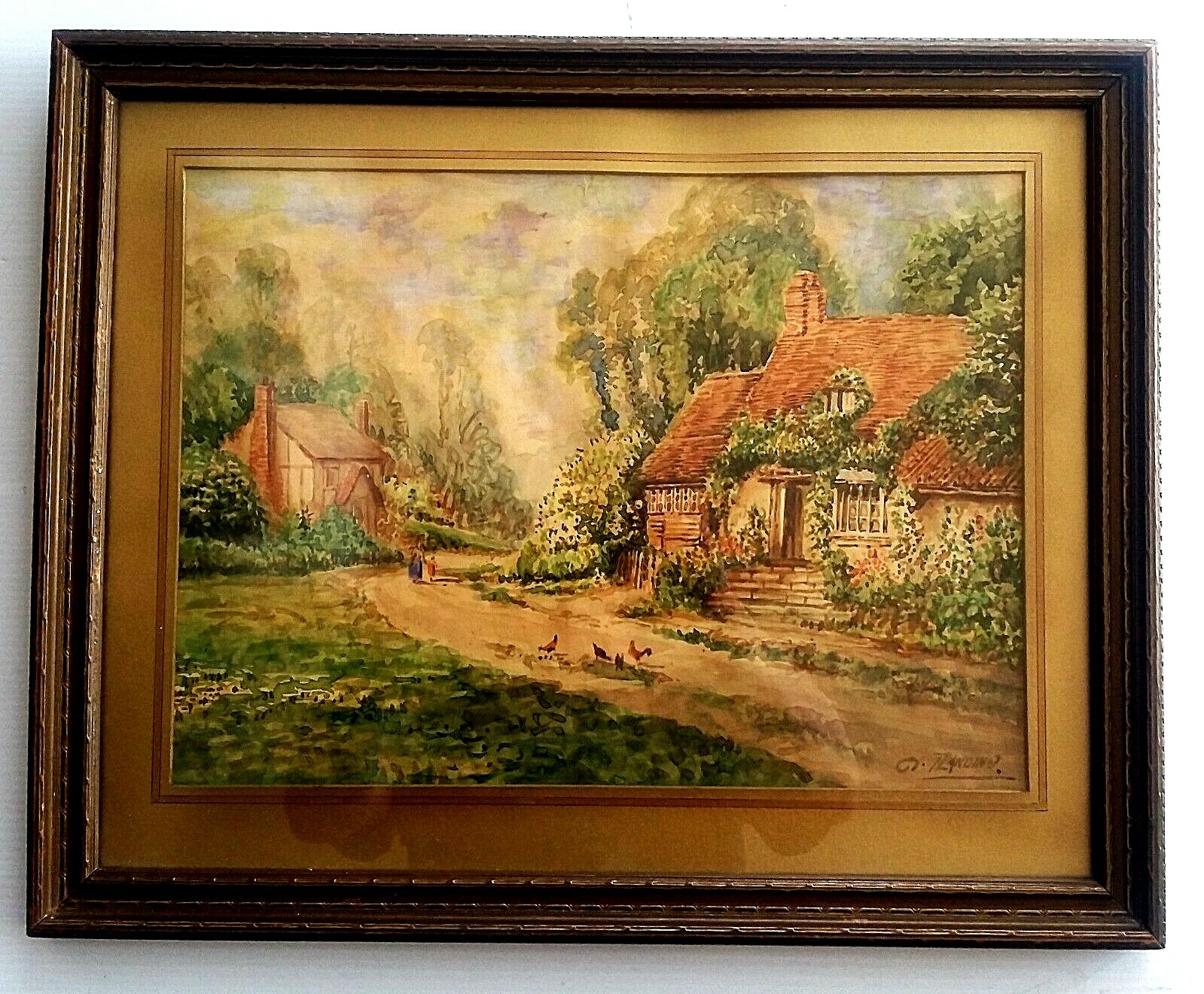 Listed Canadian Artist - Otto Planding (1887-1967) - W/C 10"x 13.5 ...