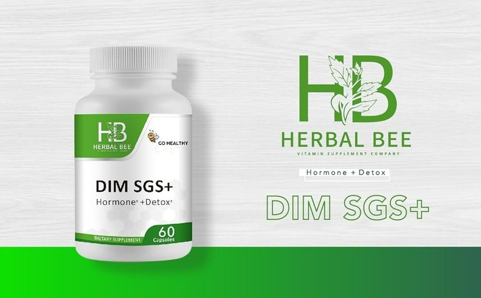 DIM SGS+ Hormone Balance + Detox – Oral Dietary DIM Supplement for ...