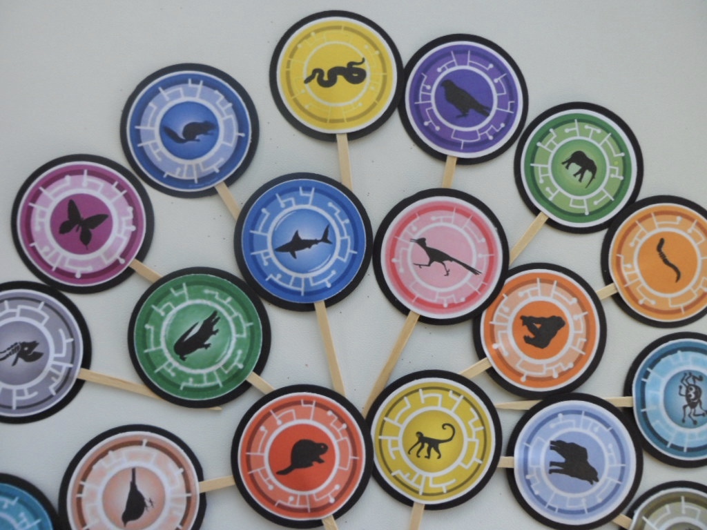 Wild kratts cupcake toppers/ cake decor/ party favors...SET OF 12... | eBay