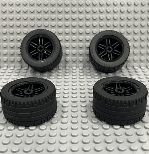 Lego Technic Wheels + Tires : Car Truck Medium Size 56145 44309 : Lot ...