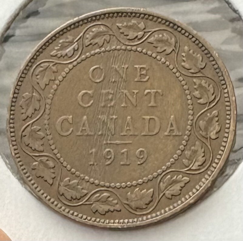 1919 Canada One Cent 1 Large | eBay