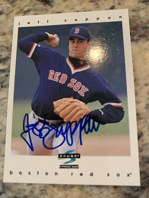 1997 Score Jeff Suppan On-card Autograph Boston Red Sox Red Sox | eBay