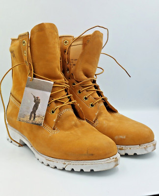 Vtg. 70s COLORADO Hiking Boots Mens Size 10 Tan Brown Genuine Leather ...