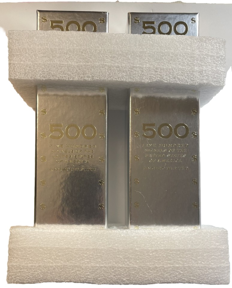 2005 Westward Journey BISON D P Roll BU 5c Nickel BANK ROLL 40 Roll ...
