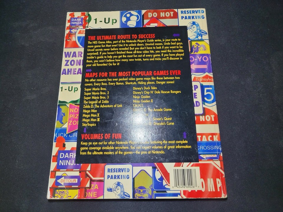 NES Game Atlas Nintendo Players Guide Nintendo NES Strategy Guide EXMT ...