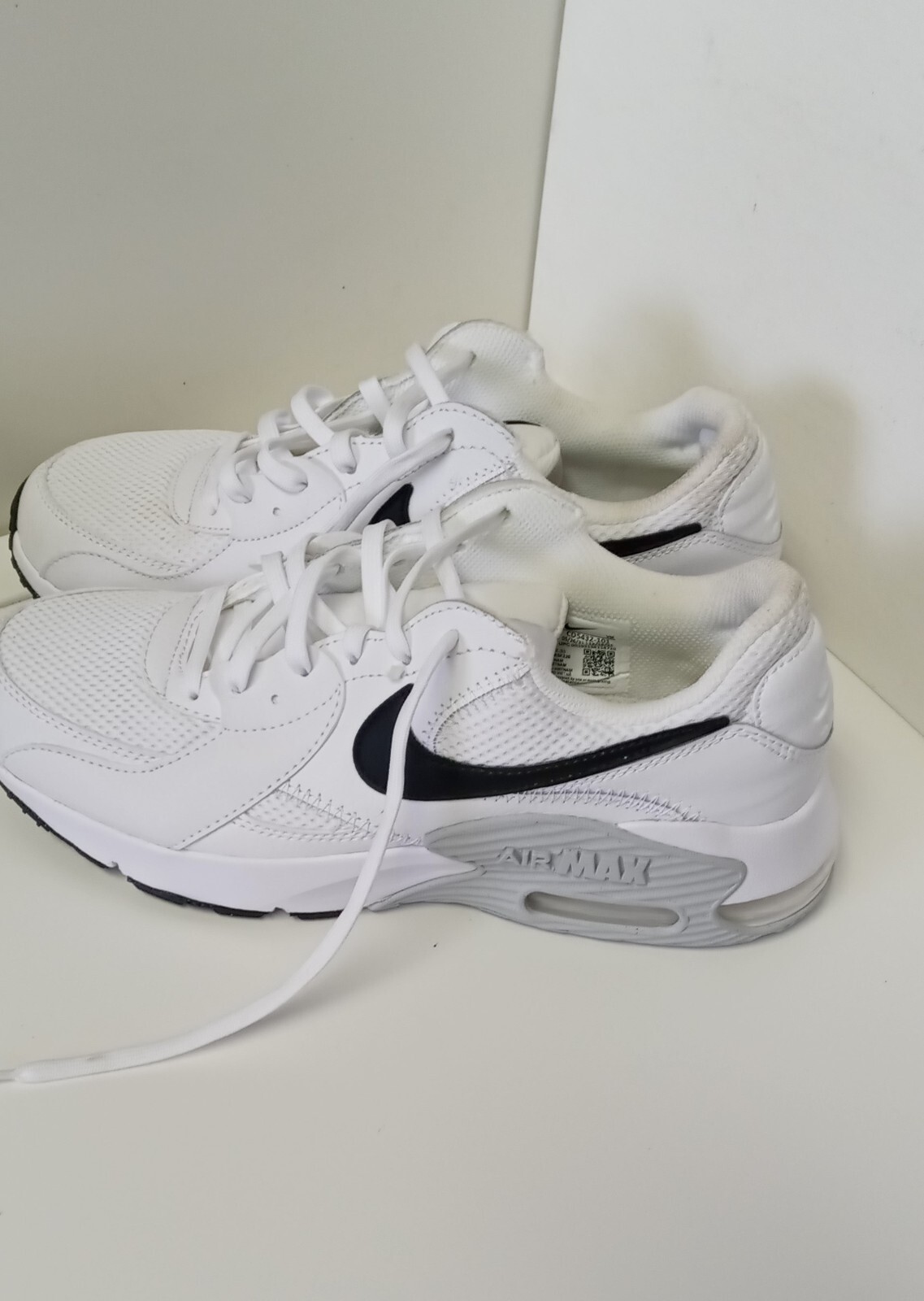 Nike Air Max Women's CD5432-101 White & Black Size 8.5 | eBay