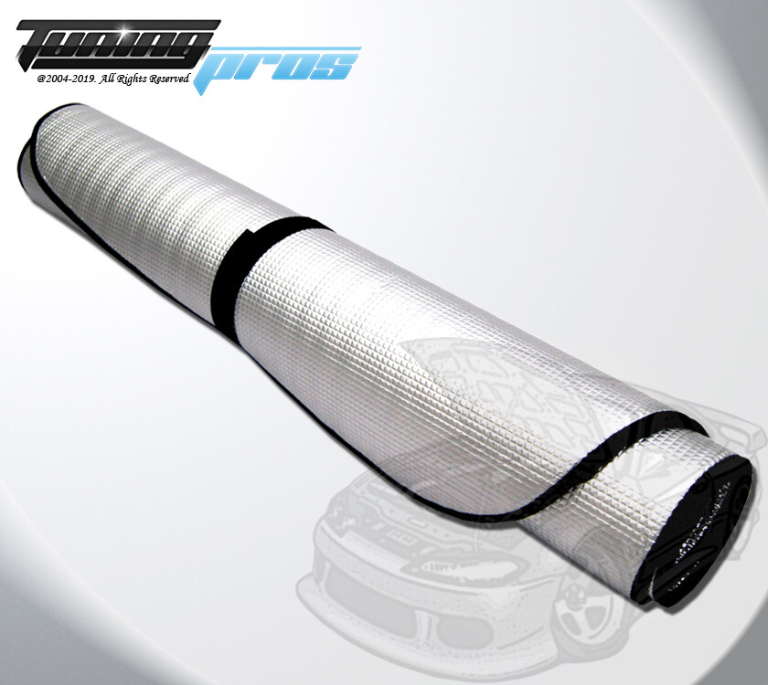 Custom Fit Roll Up SunShade Windshield Visor For Mercedes W166 ML350 ...