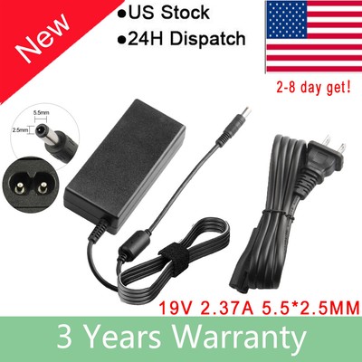 15.6" AC Adapter For Toshiba Satellite C55 Series Laptop Charger Power ...
