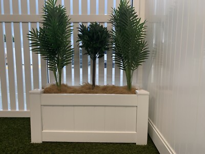 Small Hamptons Style, Planter Box, UV stable PVC. | eBay Australia